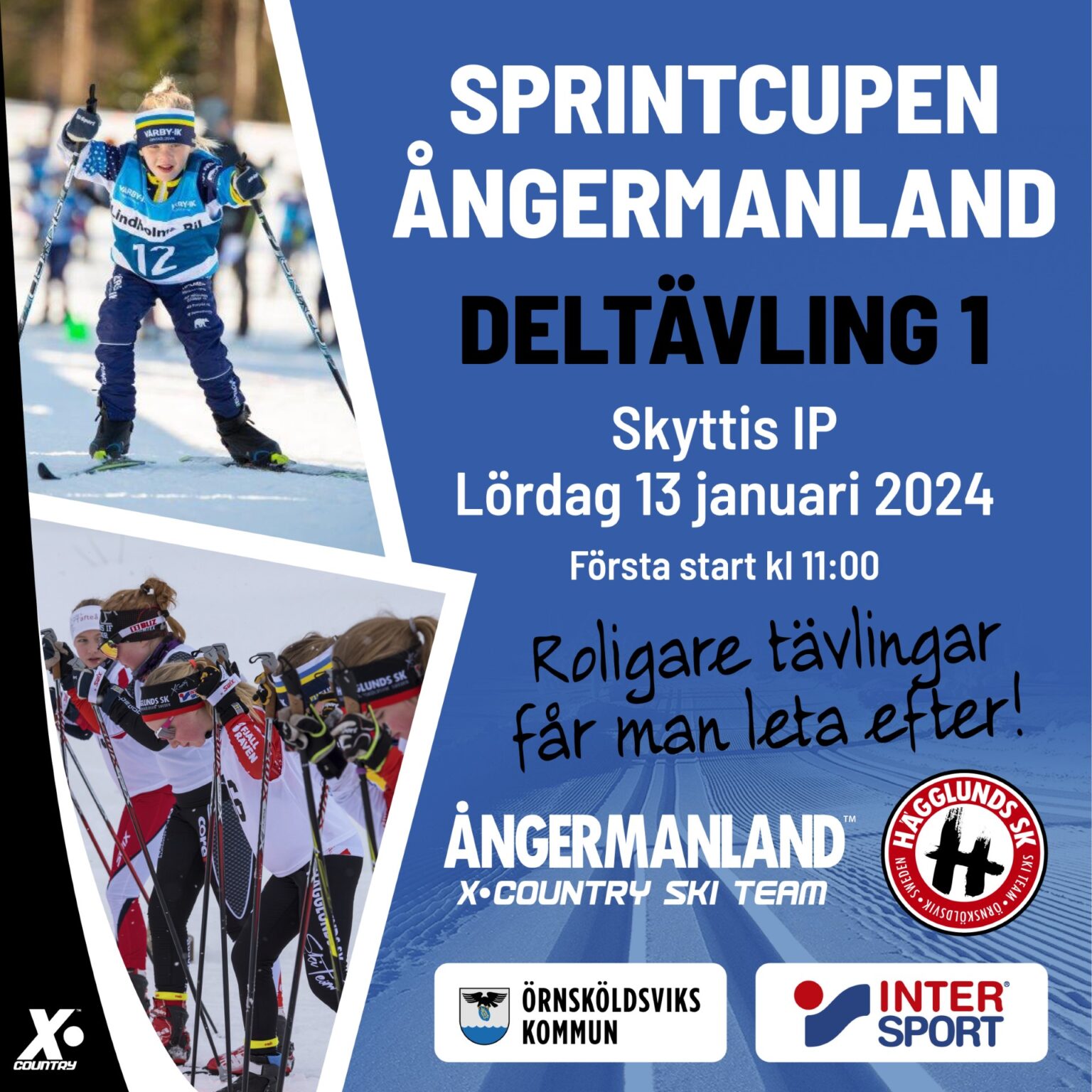 Startlista mm Sprintcupen del 1 - Hägglunds Ski Team